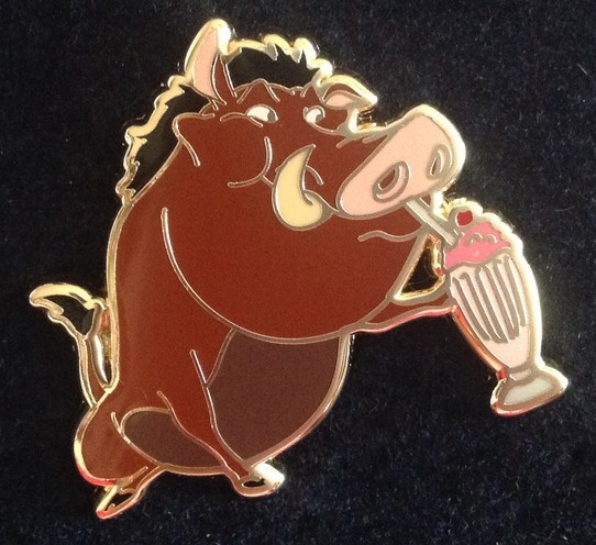 284 - Pumbaa - (PTD) Pin Trader's Delight Series - Disney Studio Store ...