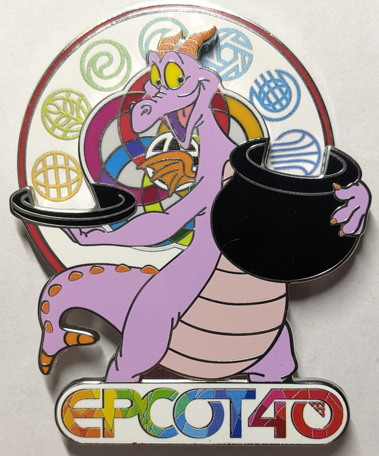 55670 - Figment Mini Jumbo - EPCOT 40th Anniversary - Walt Disney World ...