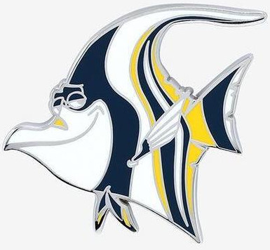 55000 - Gill - Boxlunch - Finding Nemo Blind Box - Loungefly Disney Pin