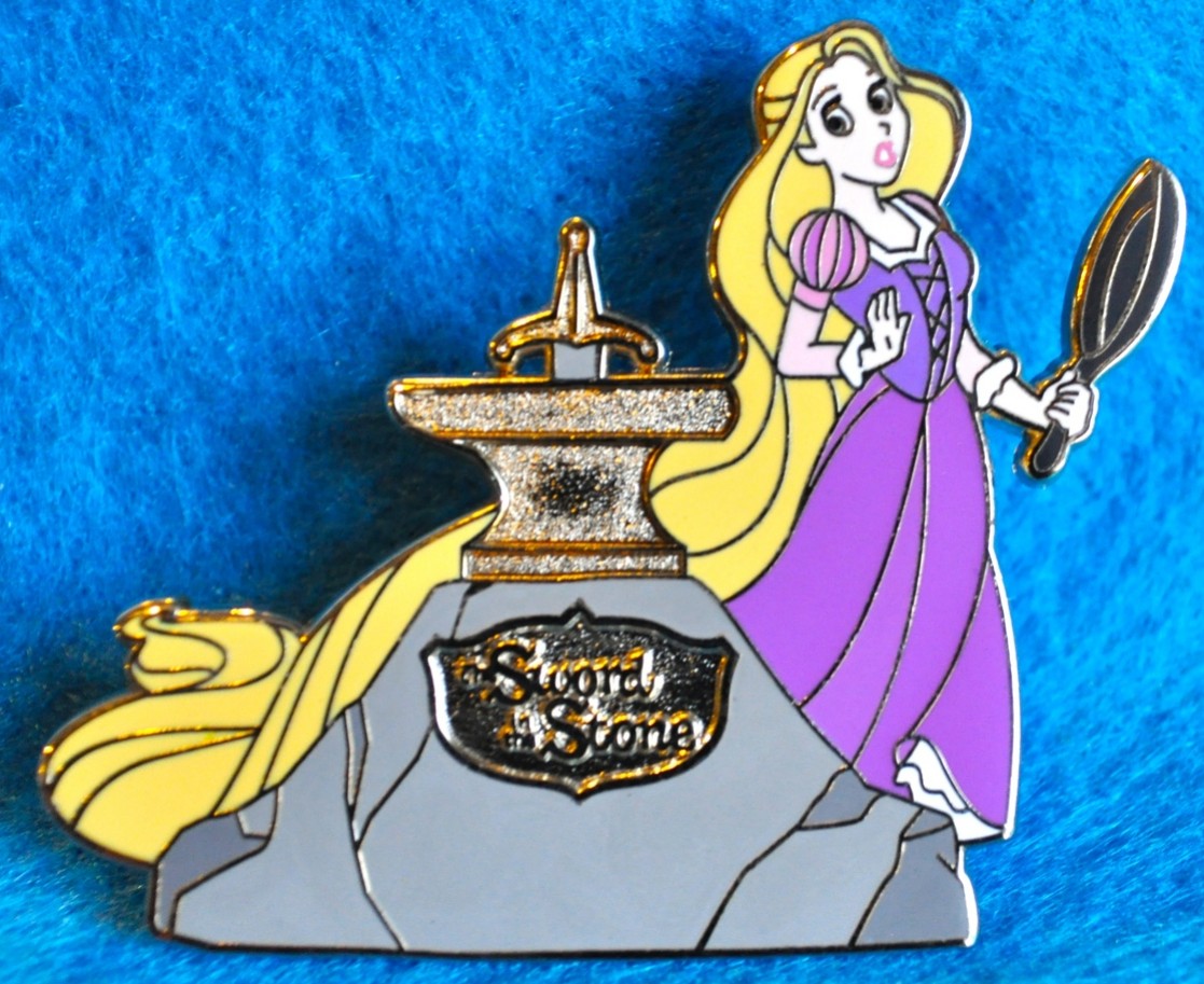 23485 - Rapunzel at the Sword in the Stone - Rapunzel at Disneyland ...