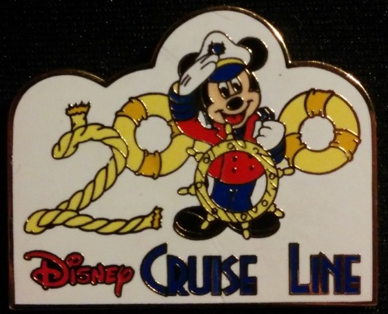 10920 - Captain Mickey Mouse - 2000 Dated Year Pins - Disney Cruise ...