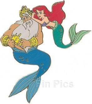 Father's Day 2006 (Ariel & King Triton) - Father's Day | Pin & Pop