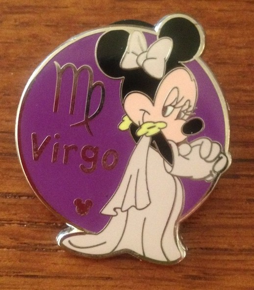 344 - Minnie Virgo - 2012 Hidden Mickey - Zodiac