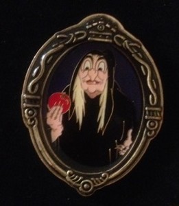 18348 - Old Hag with an Apple - Mirror Framed Villain - Disneyland ...