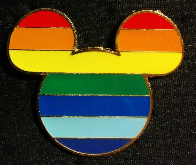 3207 - Rainbow Mickey Mouse Icon