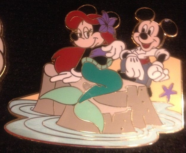 11917 - Ariel and Prince Eric - Mickey and Minnie as Disney Couples