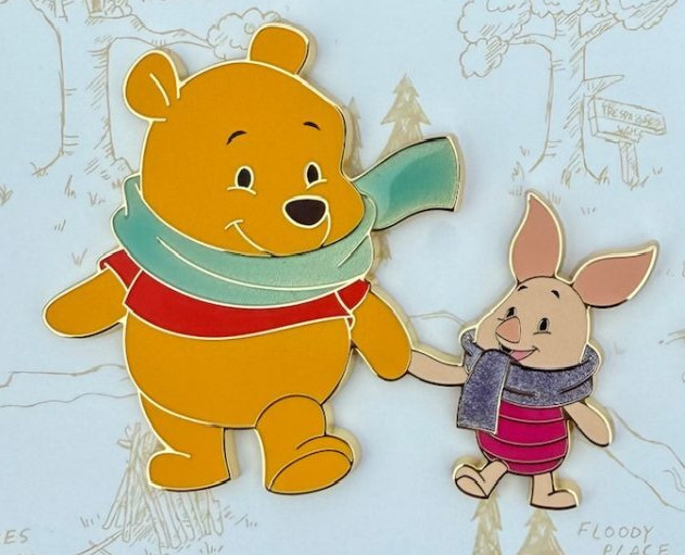 105149 - Winnie the Pooh and Piglet ONLY - Winnie the Pooh Hundred Acre ...