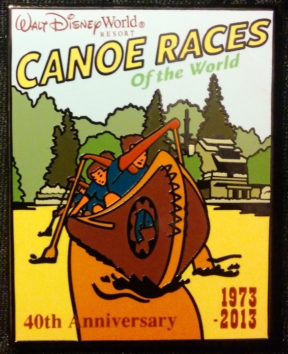 3374 - WDW Canoe Races of the World, 40th Anniversary - Cast Exclusive ...