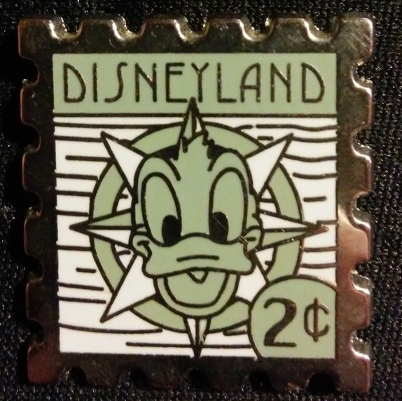 10815 - Disneyland Donald 2¢ stamp - 2008 Hotel Hidden Mickey - Stamps ...