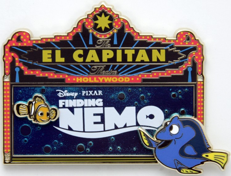 3473 - Finding Nemo - El Capitan Marquee Series - Disney Studio Store ...