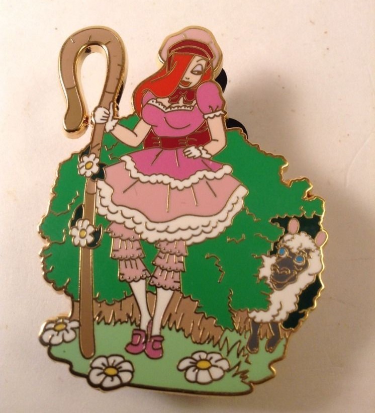 3607 - Jessica Rabbit ONLY - Nursery Rhymes Mystery Pin Set - Disney ...