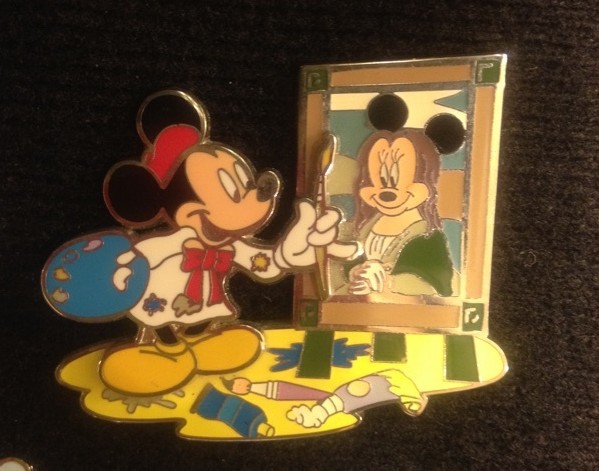 3631 - Mickey and Mona Lisa Minnie