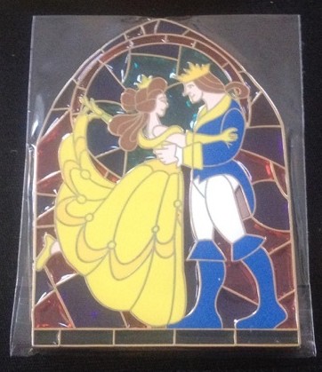 3650 - Belle and Prince - Stained Glass Prince & Princess - Disney ...
