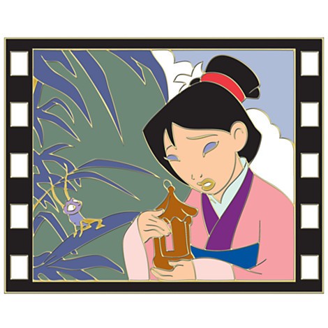 3527 - Mulan - Jumbo Film Frame - Disney Store US Disney Pin