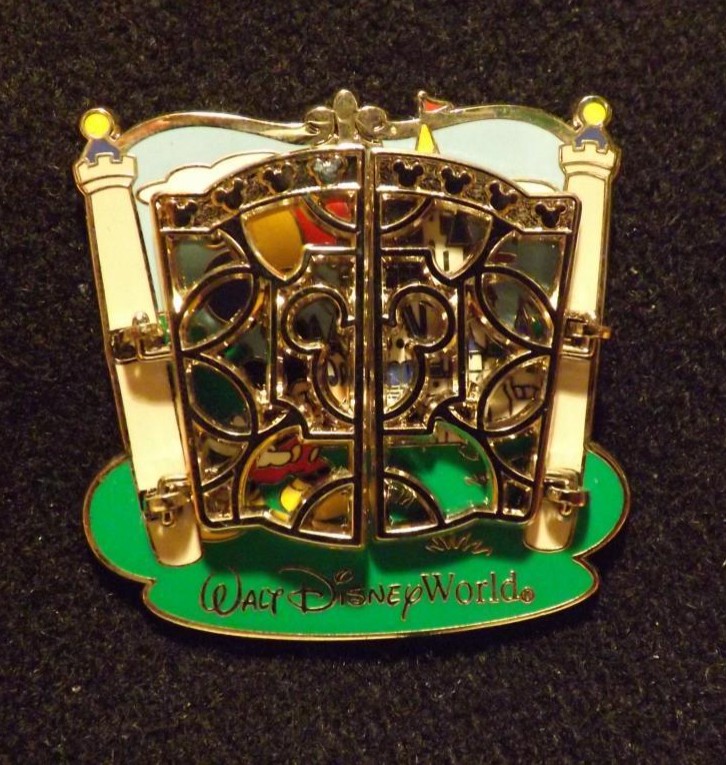 3704 - Mickey Mouse - Castle Gates - Walt Disney World Disney Pin