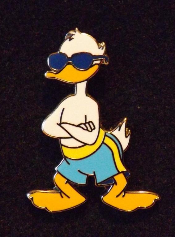 2312 - Donald ONLY - Cool Characters in Sunglasses Booster Set