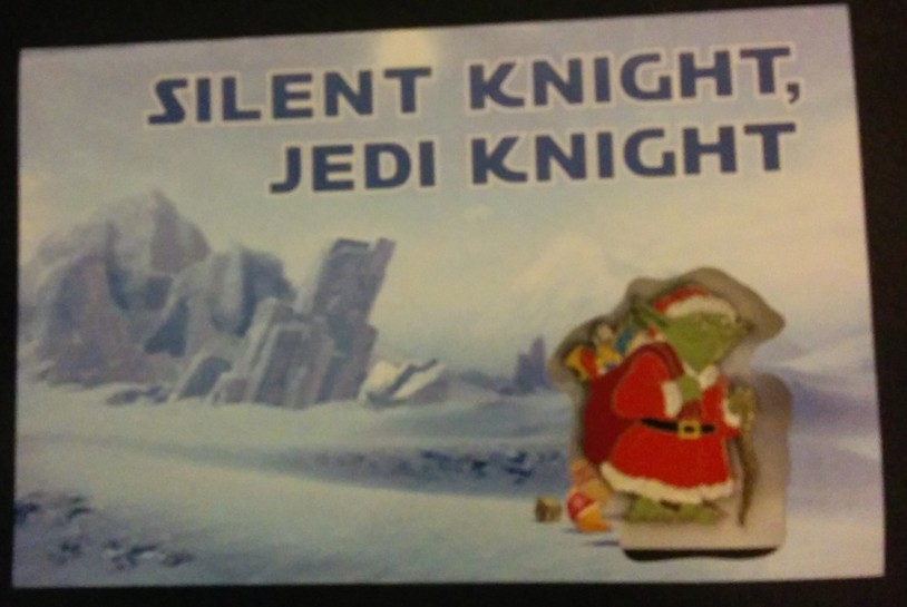 3779 - Santa Yoda - Silent Knight, Jedi Knight - Star Wars Holiday ...