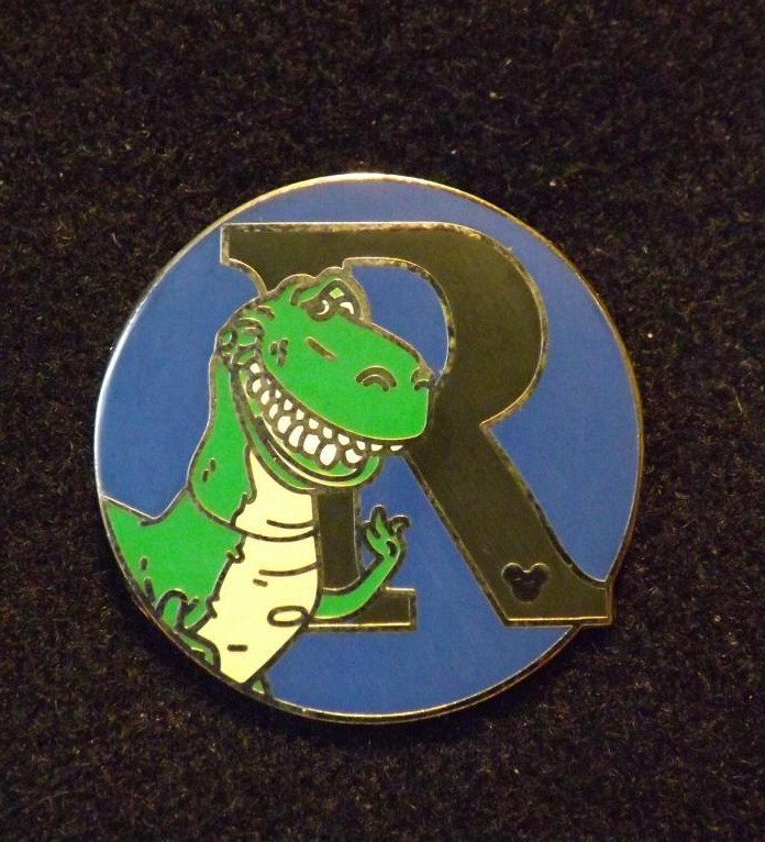 20486 - R for Rex - 2009 Hidden Mickey - Alphabet - Walt Disney World ...